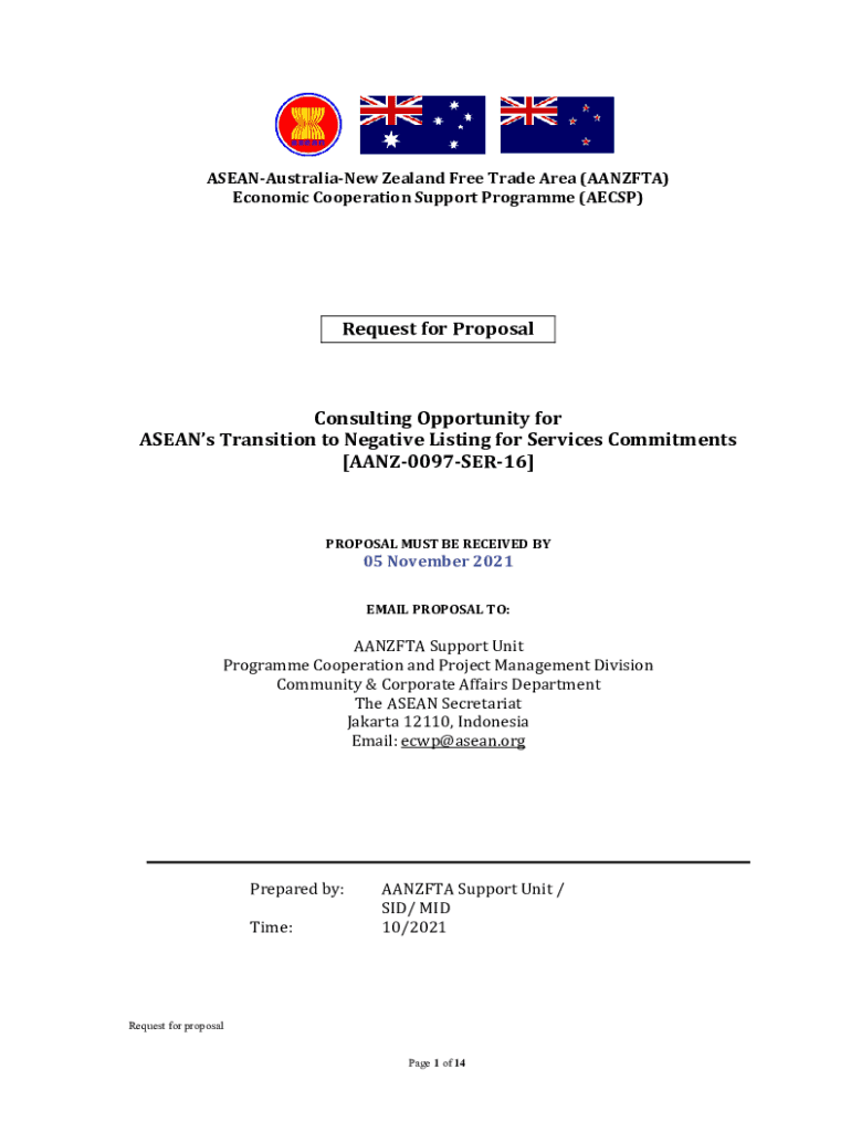 Fillable Online AANZFTA textNew Zealand Ministry of Foreign Affairs and ...