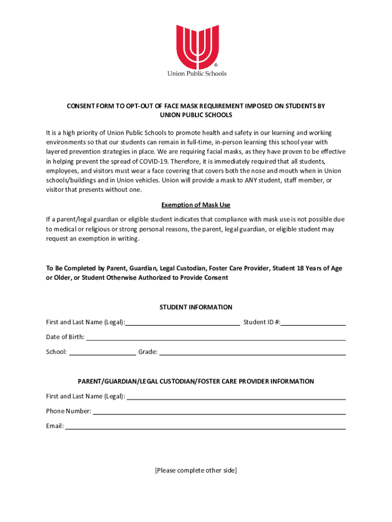 Fillable Online CONSENT FORM TO OPT-OUT OF FACE ... - Amazon AWS Fax ...