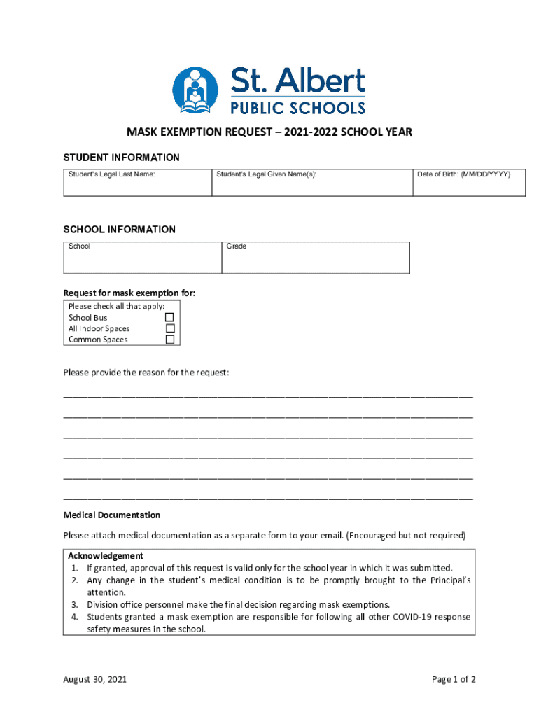 Fillable Online Vaccine and Mask Requirements to Mitigate ...
