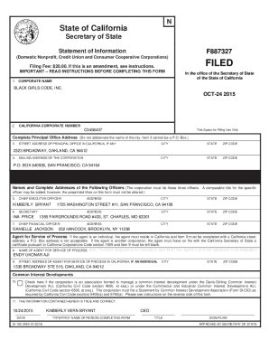 Fillable Online Submission Cover Sheet - CA.gov Fax Email Print - pdfFiller
