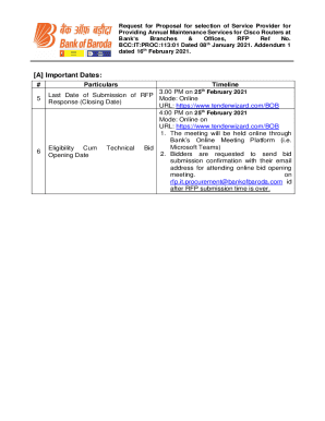 Fillable Online Request for Proposal (RFP) for selection of Service ...