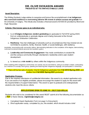 Fillable Online Download the application form - University of Calgary ...