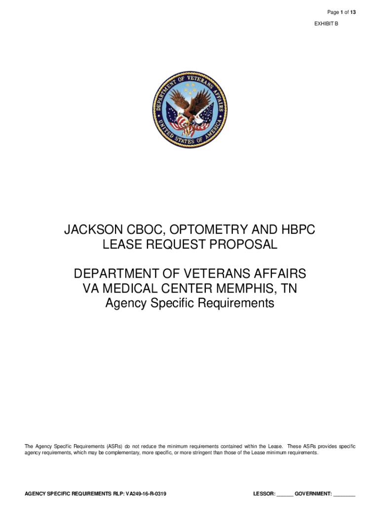 Fillable Online ASR Template. Agency Specific Requirements Fax Email Print - pdfFiller