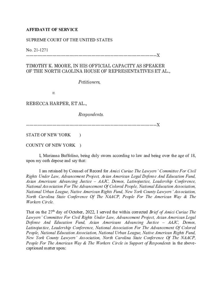 Fillable Online Oral argument transcript in NC's Moore v. Harper SCOTUS ...