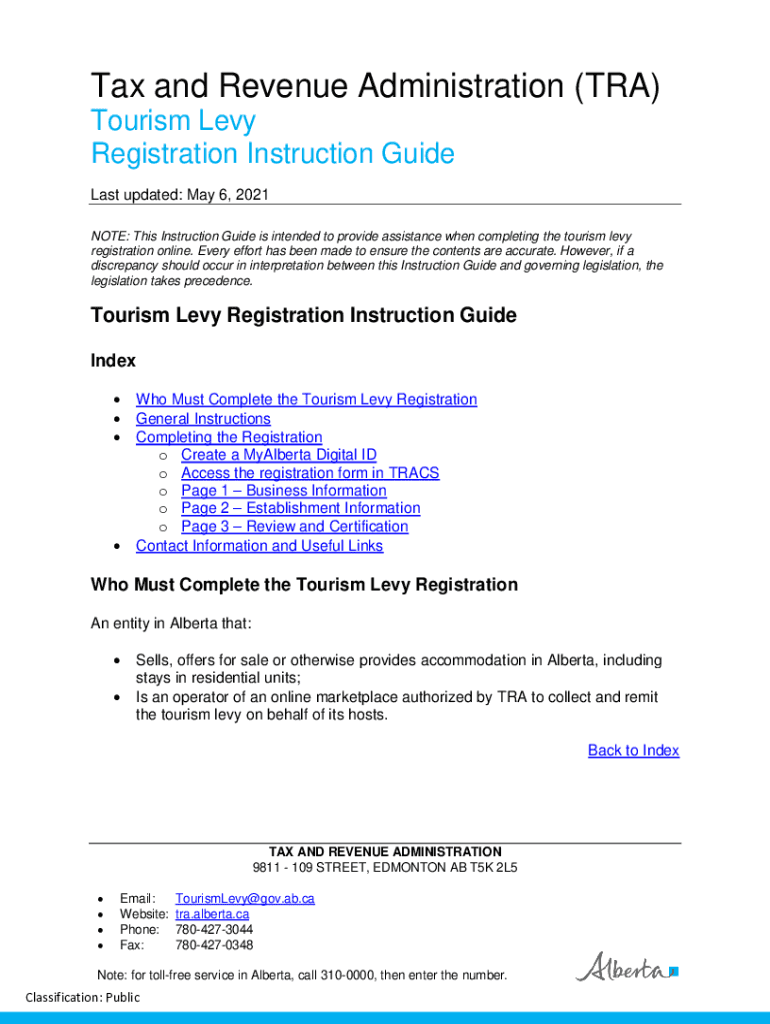 Fillable Online Transient Occupancy Tax (TOT) - Treasurer and Tax ...