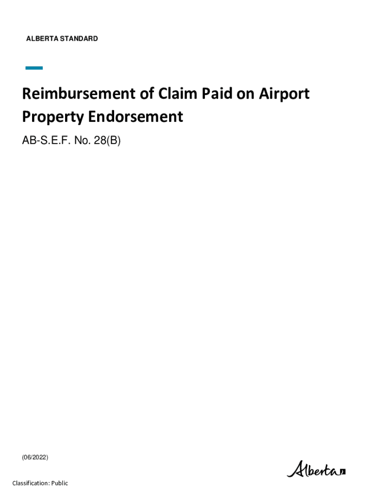 Fillable Online Updated or new Standard Endorsement Forms - #28a and ...