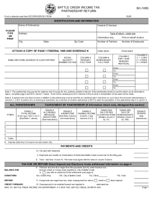 Fillable Online Business Tax Forms - State of Michigan Fax Email Print ...