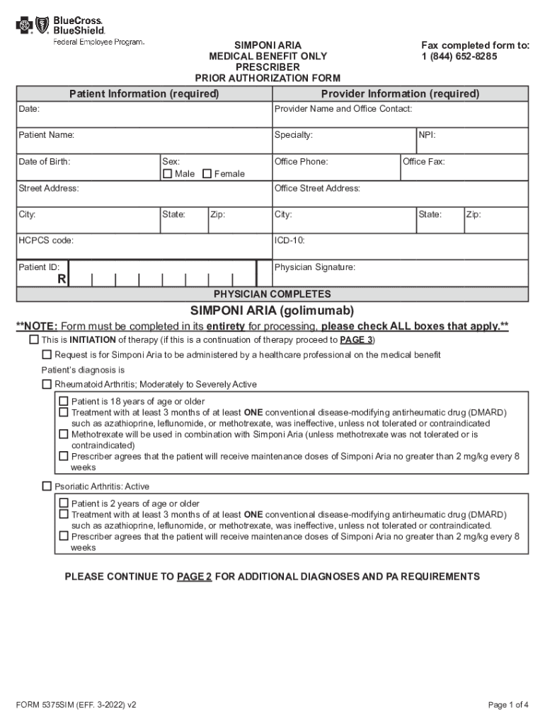Fillable Online ARIA Fax Email Print - pdfFiller