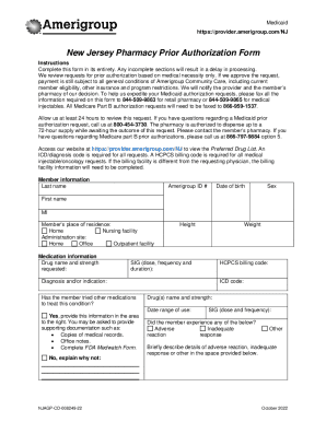 Fillable Online Pharmacy prior authorization form Fax Email Print ...