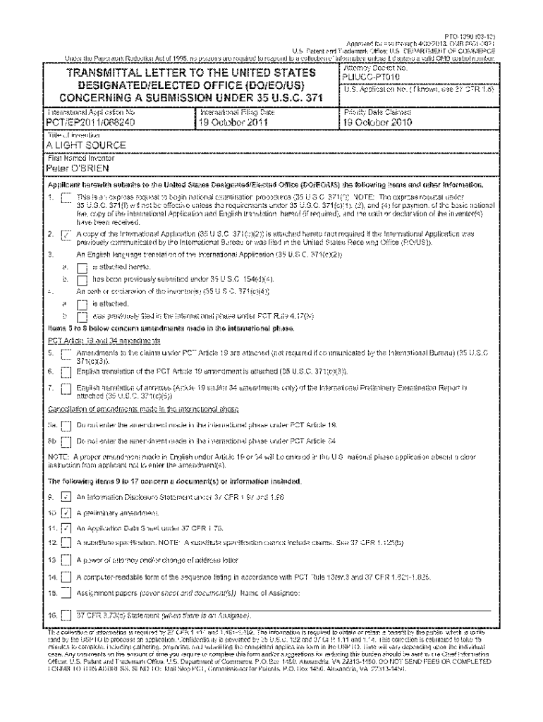 Fillable Online REQUEST FOR CONTINUED EXAMINATION(RCE ... Fax Email ...