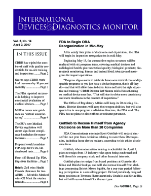 Fillable Online When will FDA resume on-site medical device inspections ...