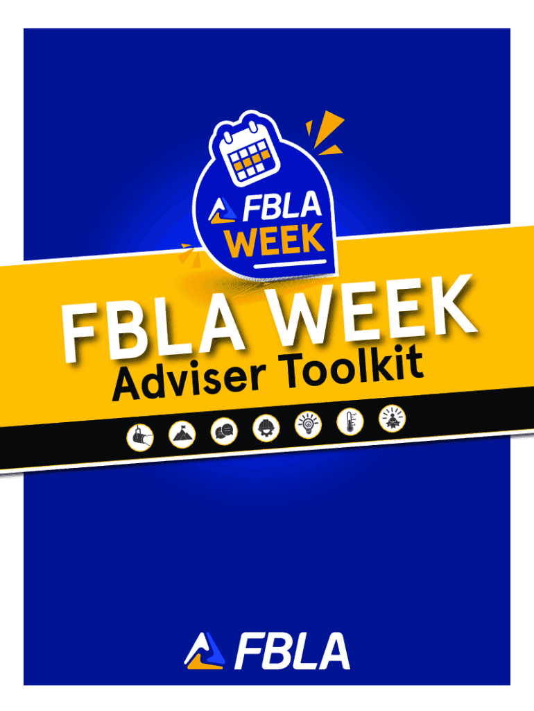 Fillable Online Adviser Toolkit - FBLA Fax Email Print - pdfFiller