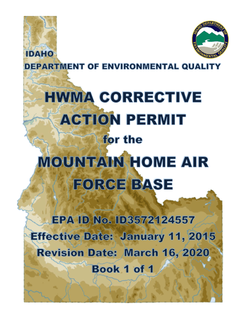 Fillable Online www2 deq idaho Fact Sheet for the Draft NPDES Permit for Mountain Home Air ...