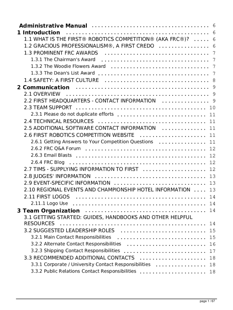 Fillable Online FIRST Robotics Competition - Firstinspires.org Fax ...