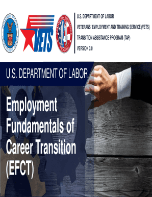Fillable Online EFCT 3.0 Presentation. TAP Employment Fundamentals of ...