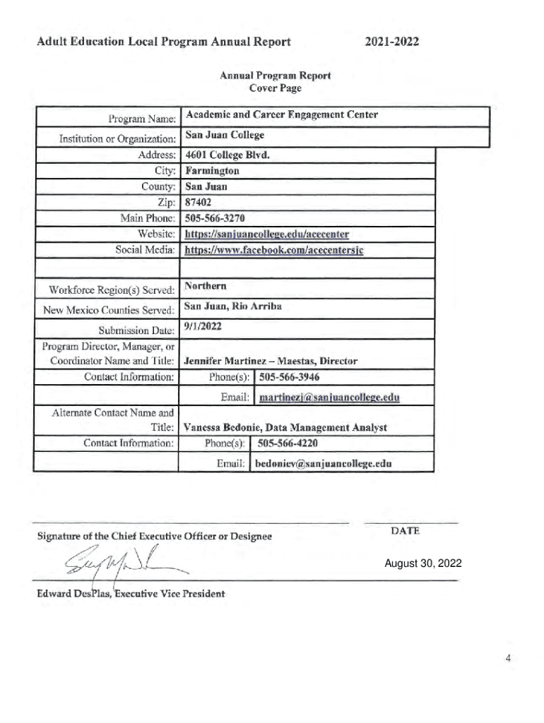 Fillable Online Office of Career, Technical, and Adult Education (OCTAE ...