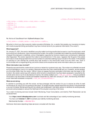 Fillable Online Joint Defense and Common Interest Privilege Agreement ...