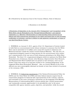 Fillable Online docs house RESOLUTION NO. Be it Resolved by the Quorum ...