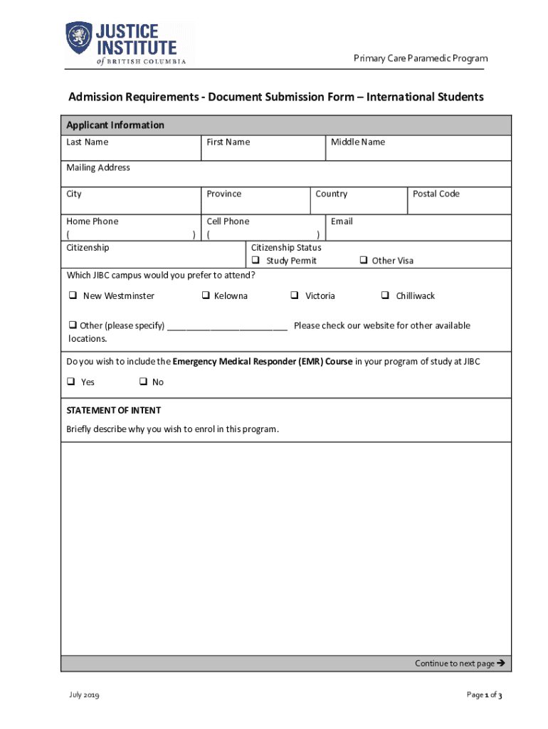 Fillable Online Advanced Care Paramedic - SILO of research documents Fax Email Print - pdfFiller