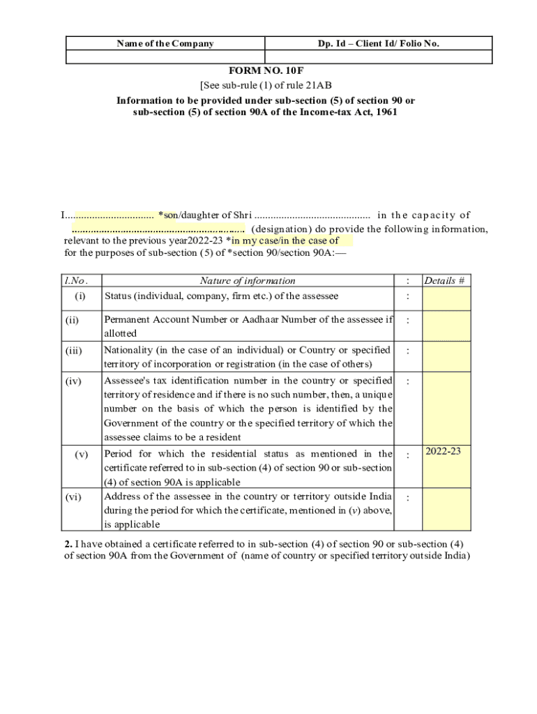 Fillable Online Income Tax and Tax Deducted at Source (TDS) Forms Fax ...