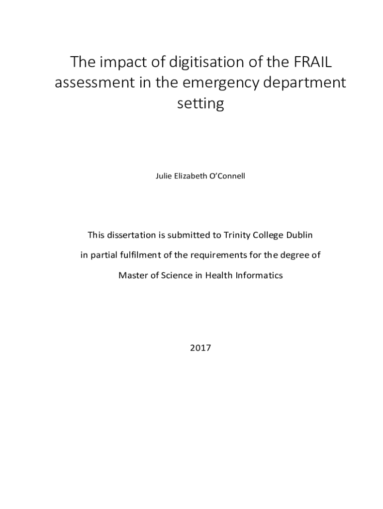 Fillable Online Older Adults in the Emergency Department with Frailty ...