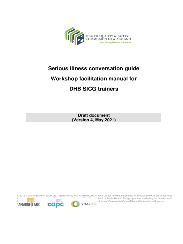 Fillable Online WORKBOOK A Patient's Guide to Serious Illness ...