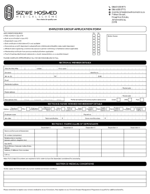 Fillable Online COMPANY APPLICATION FORM - Aon Fax Email Print - pdfFiller