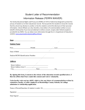 Fillable Online What is the FERPA Waiver? - Common App support Fax ...