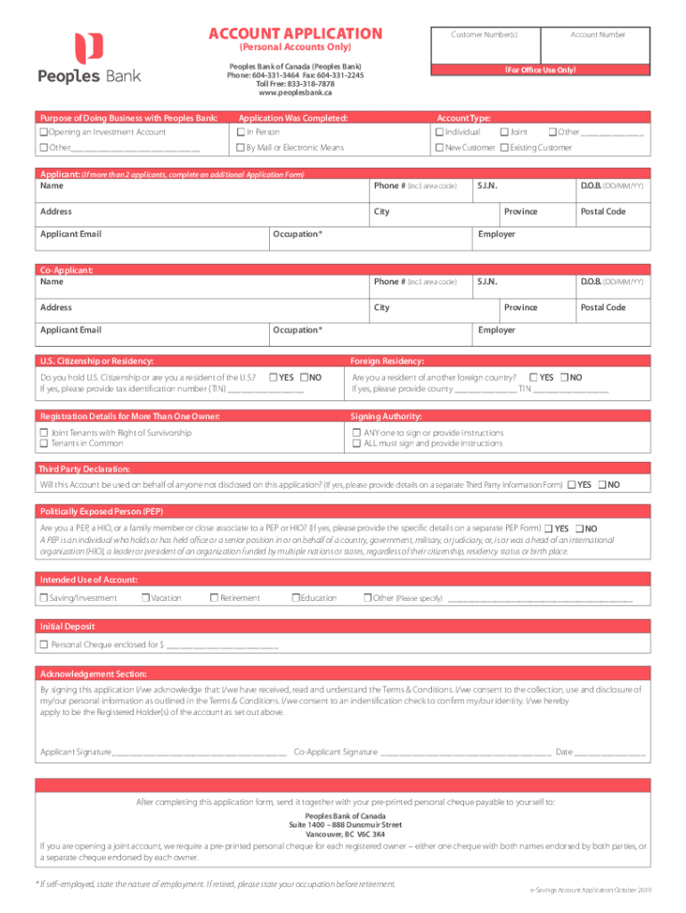 Fillable Online EXTERNAL ACCOUNT LINK AUTHORIZATION - Peoples Bank Fax Email Print - pdfFiller