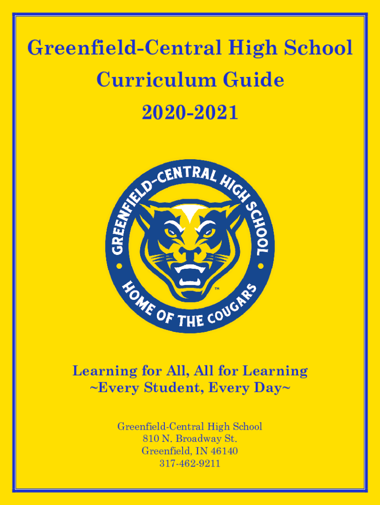 Fillable Online gchs gcsc k12 in New director moves drama program forward - Greenfield Indiana ...