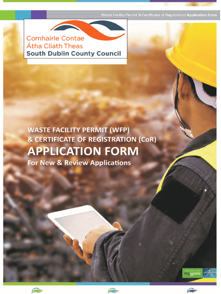 Waste Facility permits and Certificates of Registration Doc Template ...