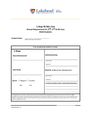 Fillable Online Fact Sheet - Tuberculin Skin TestingTBCDC Fax Email ...