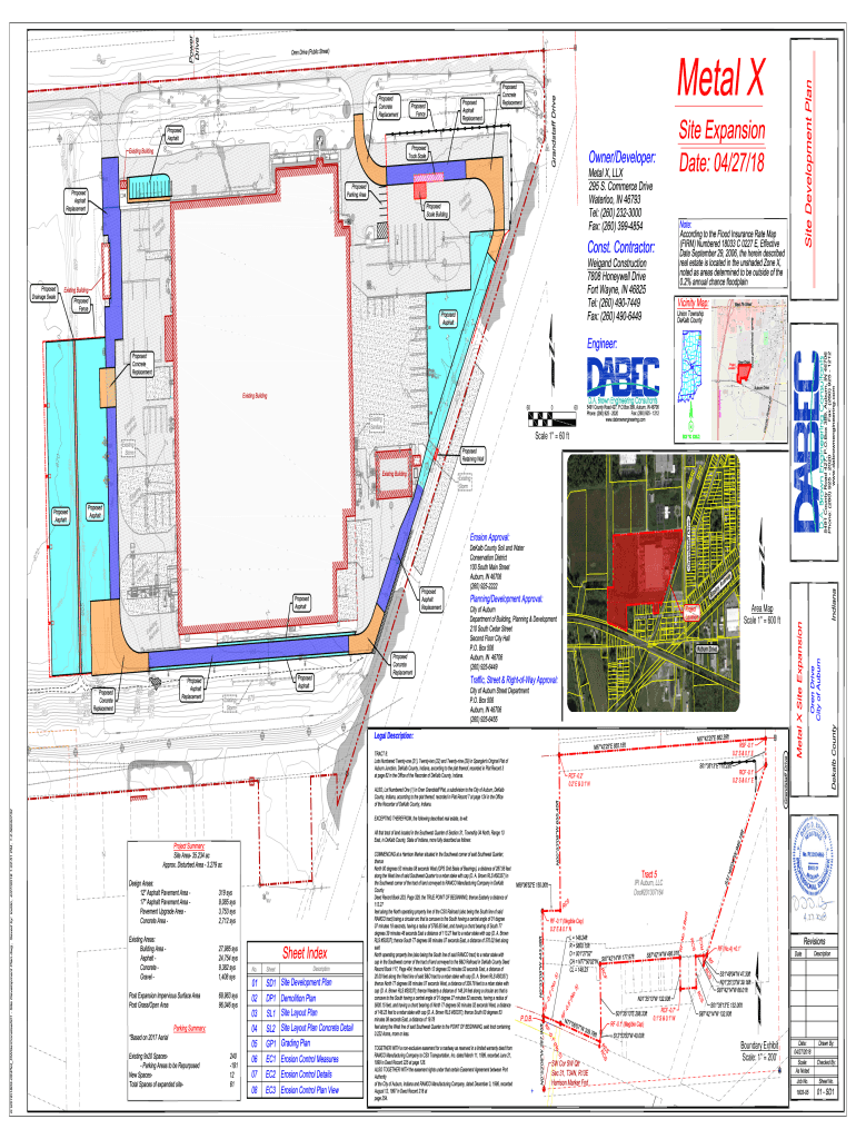 Fillable Online ftp ci auburn in SD1 - Site Development Plan - FTP ...