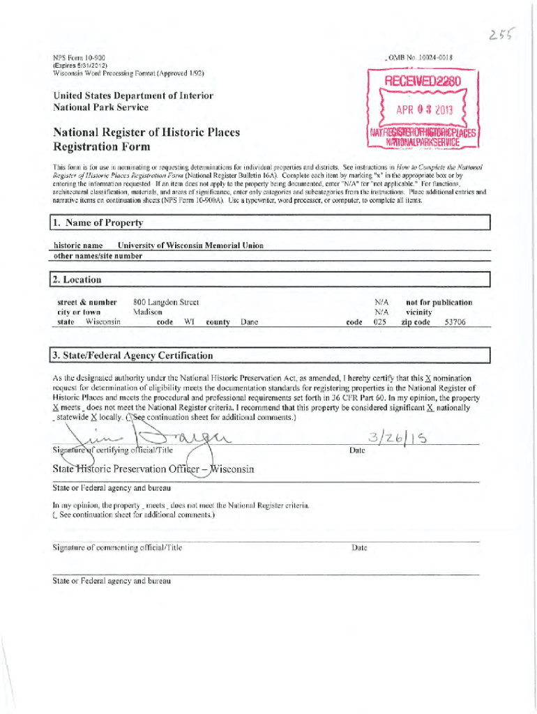 Fillable Online University of Wisconsin Memorial Union. RecordID (Reference Number) Fax Email ...