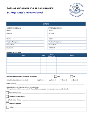 Fillable Online 2023-Fee-Assistance-Scheme-Application-Form-SAPS.pdf ...