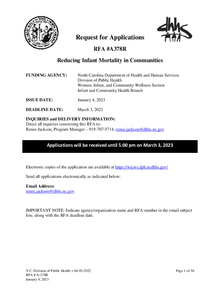 Fillable Online This is a template for a Request for Applications (RFA) related ... Fax Email ...