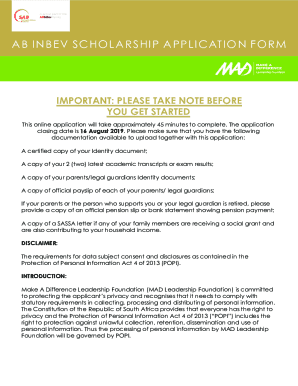 Fillable Online AB inBevApplication form V2 FINAL.pdf Fax Email Print ...