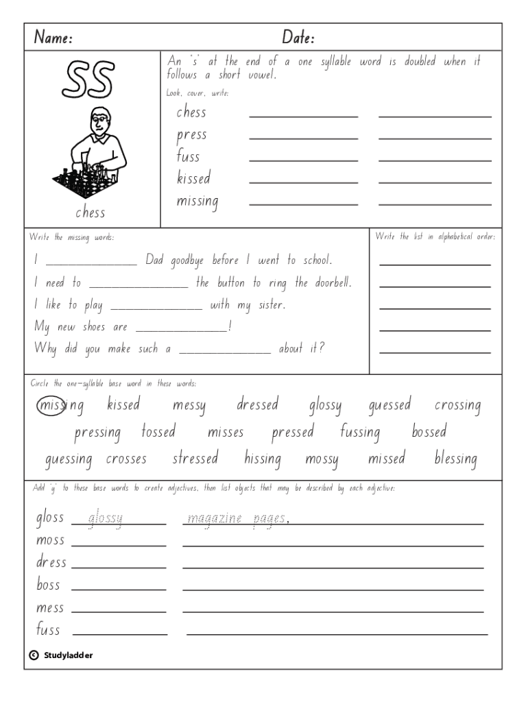 Fillable Online SS Year 3 Fax Email Print - pdfFiller