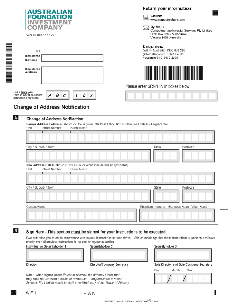 Fillable Online How can we help you? - Computershare Fax Email Print ...