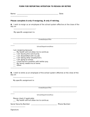 Resignation-or-Retirement-Exit-Interview-and-s-With ... Doc Template ...