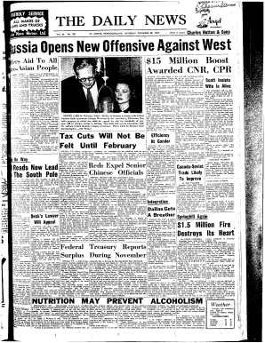 Fillable Online Daily News, 1957-12-28 - Daily News - Memorial ...
