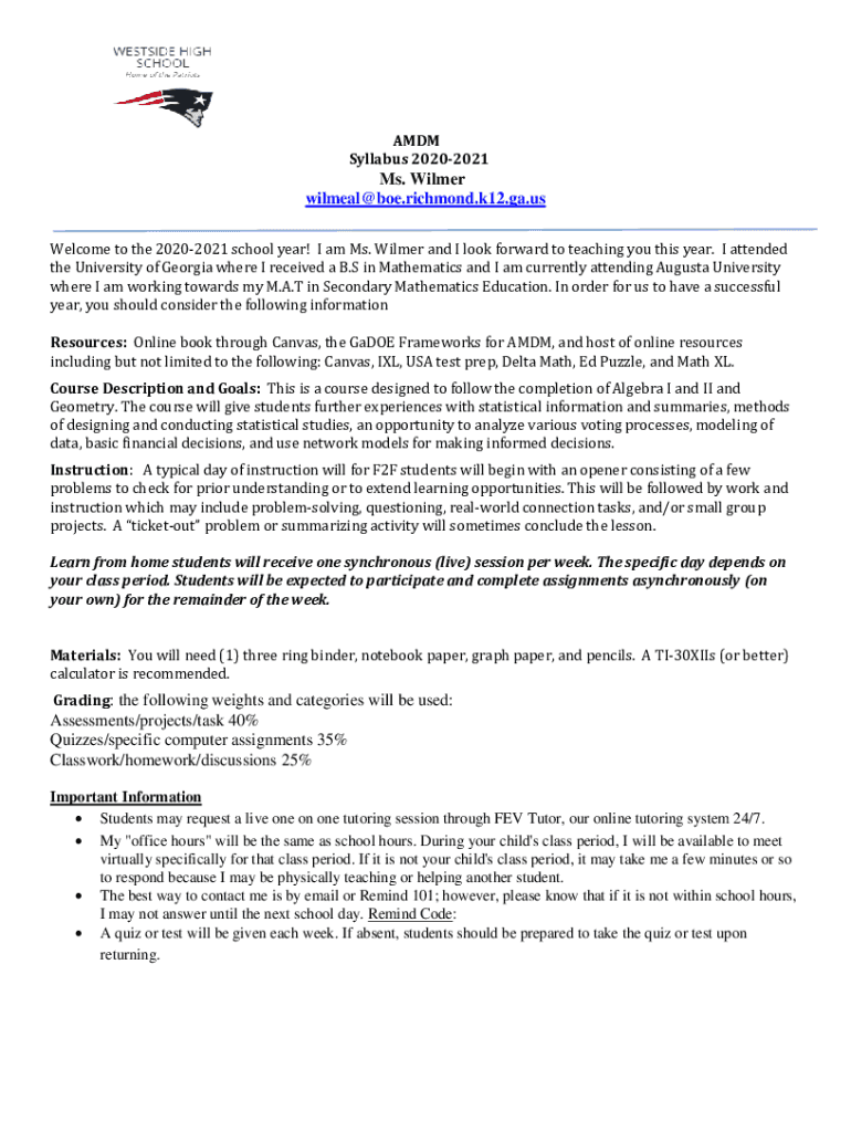 Fillable Online Two Augusta University alumni win Teacher of the Year ...