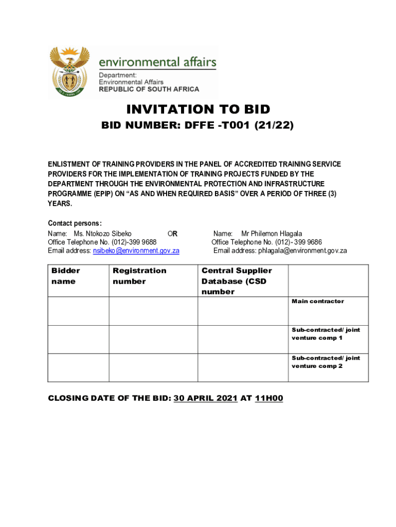 Fillable Online Tenders - KZN Department of Education Fax Email Print ...