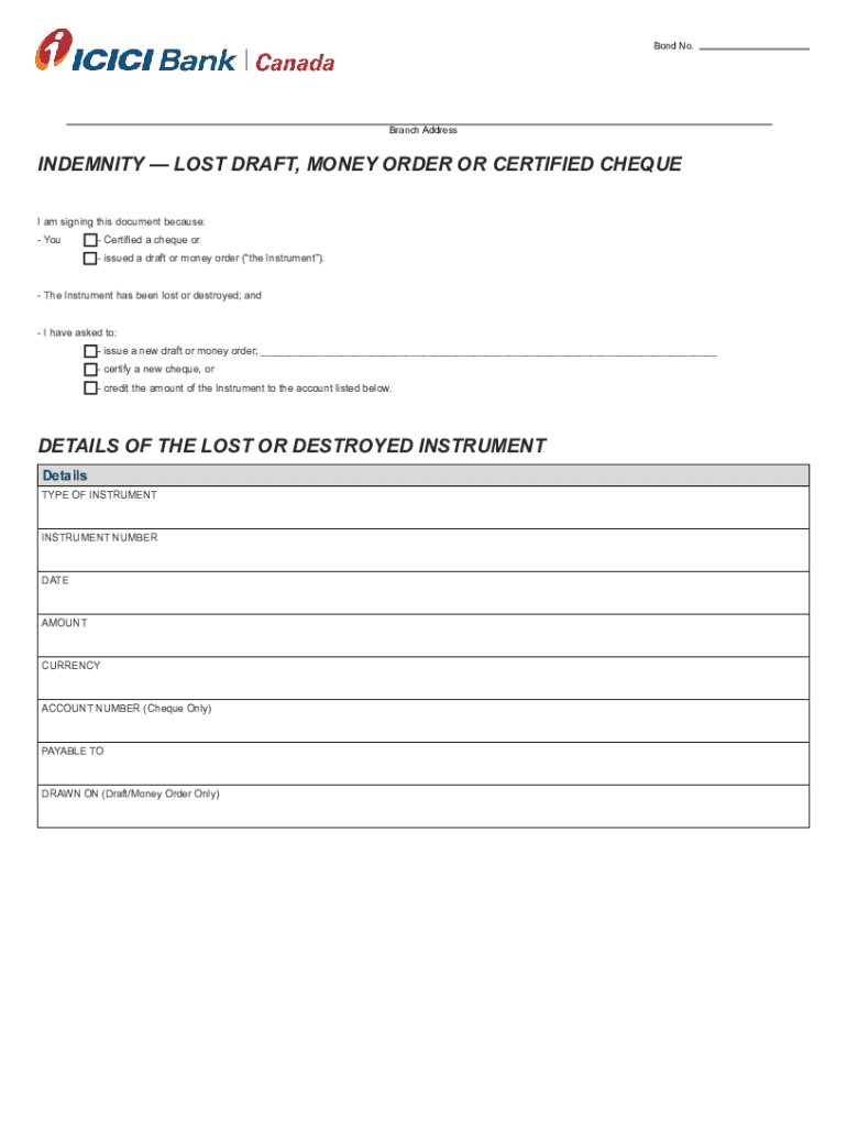 Fillable Online How and When to Write a Letter of Indemnity Fax Email ...