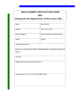 Fillable Online ASA College - Statement of Accreditation Status Fax ...