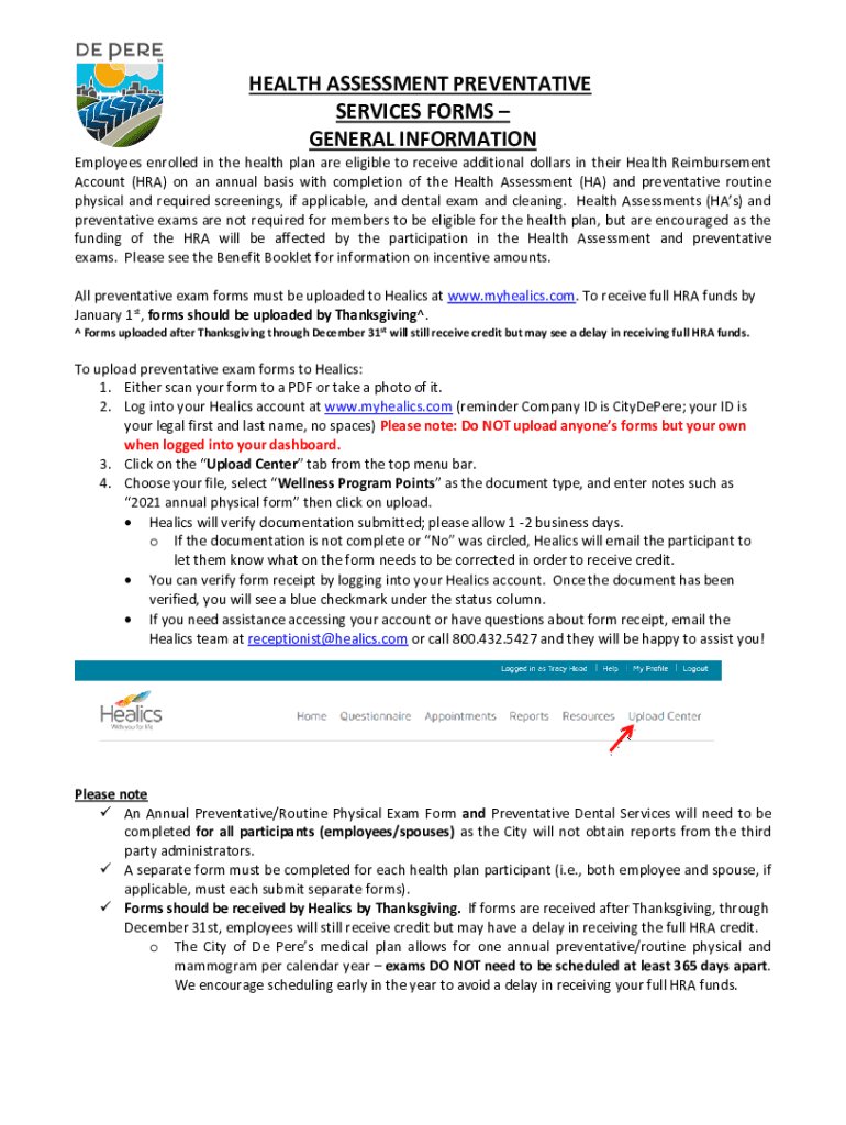 Fillable Online Health Reimbursement Arrangement (HRA): What It Is, How ...