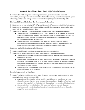 Fillable Online FLMS Jr. Beta Club named National Beta School of ...