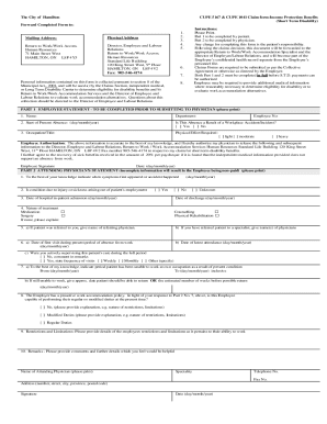 Fillable Online acknowledgement of claim and notice to return for ...