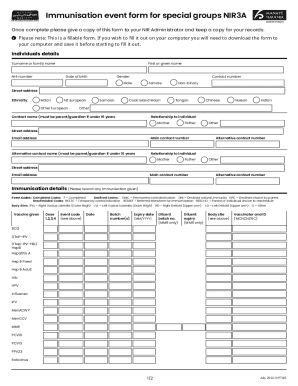 Fillable Online Immunisation history statement as proof of your COVID ...