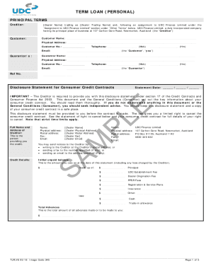 Fillable Online CREDIT SALE AGREEMENT (PERSONAL) - NET Fax Email Print ...